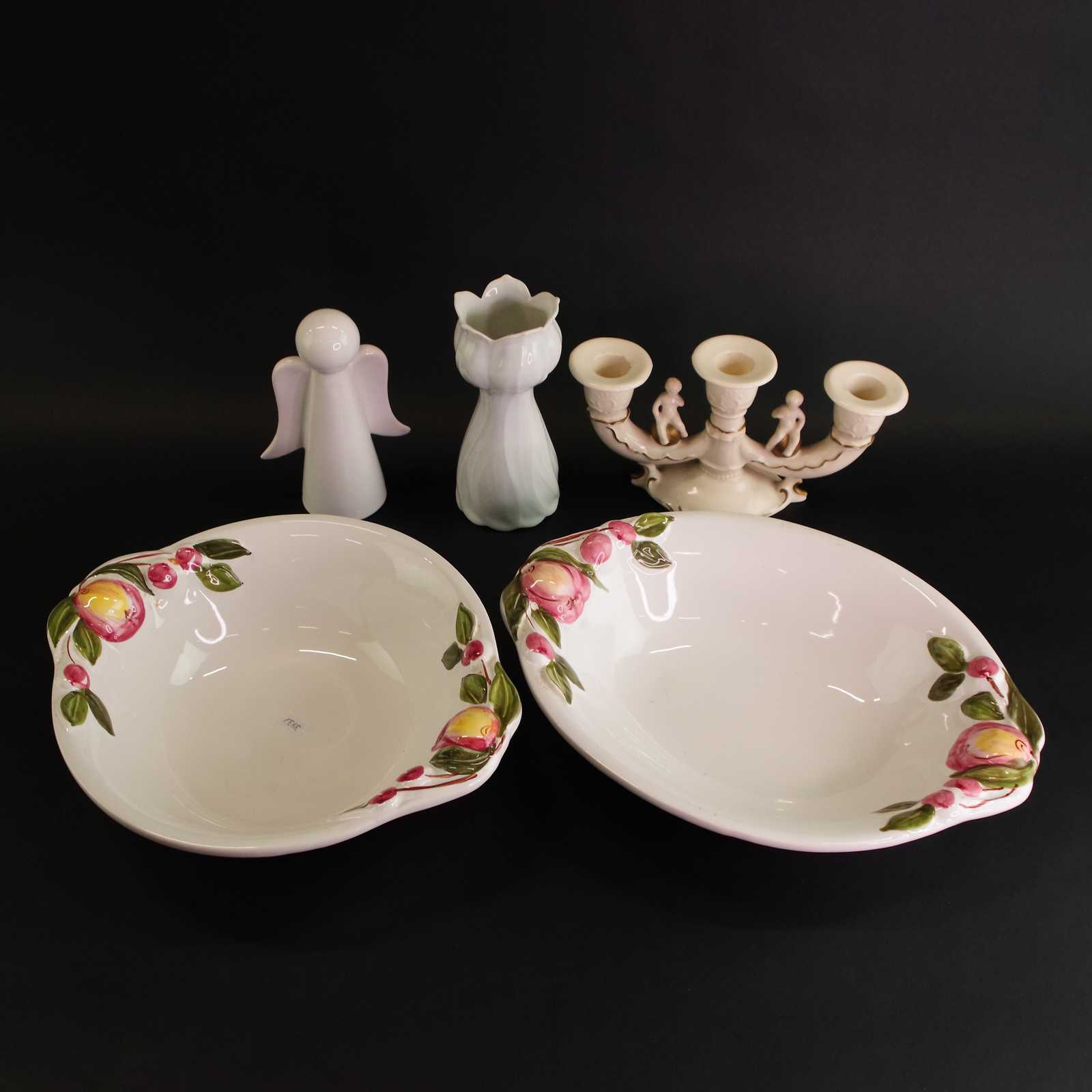 SKÅLAR, VAS, ÄNGEL & LJUSSTAKE | Auktion.se